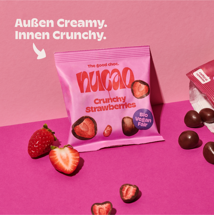 nucao Schokofrüchte - Crunchy Strawberries